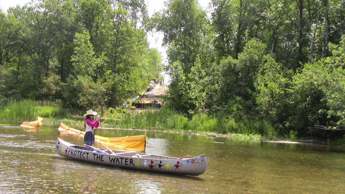 | Enbridge begins drilling under the Shell River; Water monitors ...