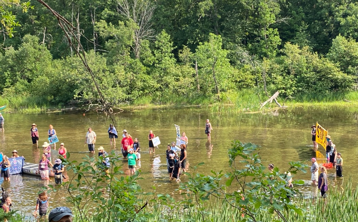 | Water Protectors gearing up for Enbridge drilling under the Shell ...